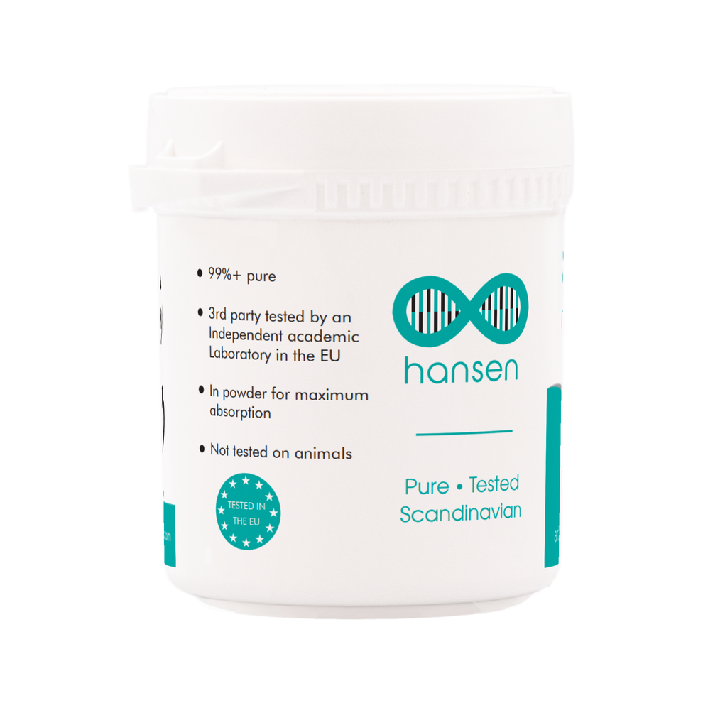 C15:0 99%+ powder • Pure, Tested, Scandinavian – Hansen Supplements