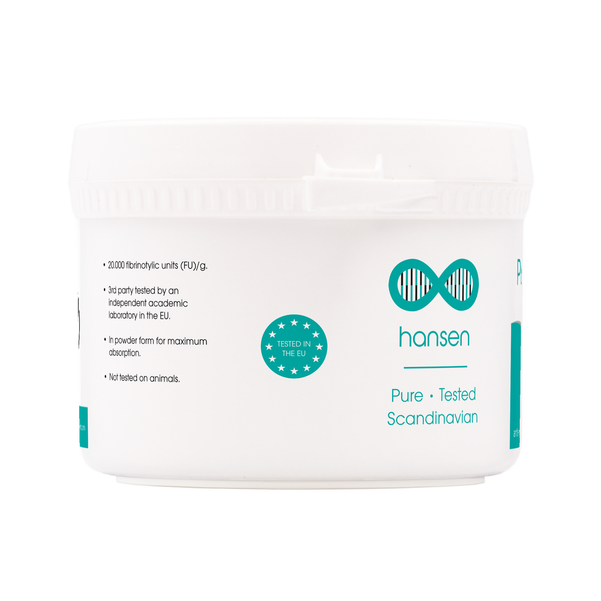 Nattokinase 20.000 FU/g powder • Pure, Tested, Scandinavian – Hansen ...