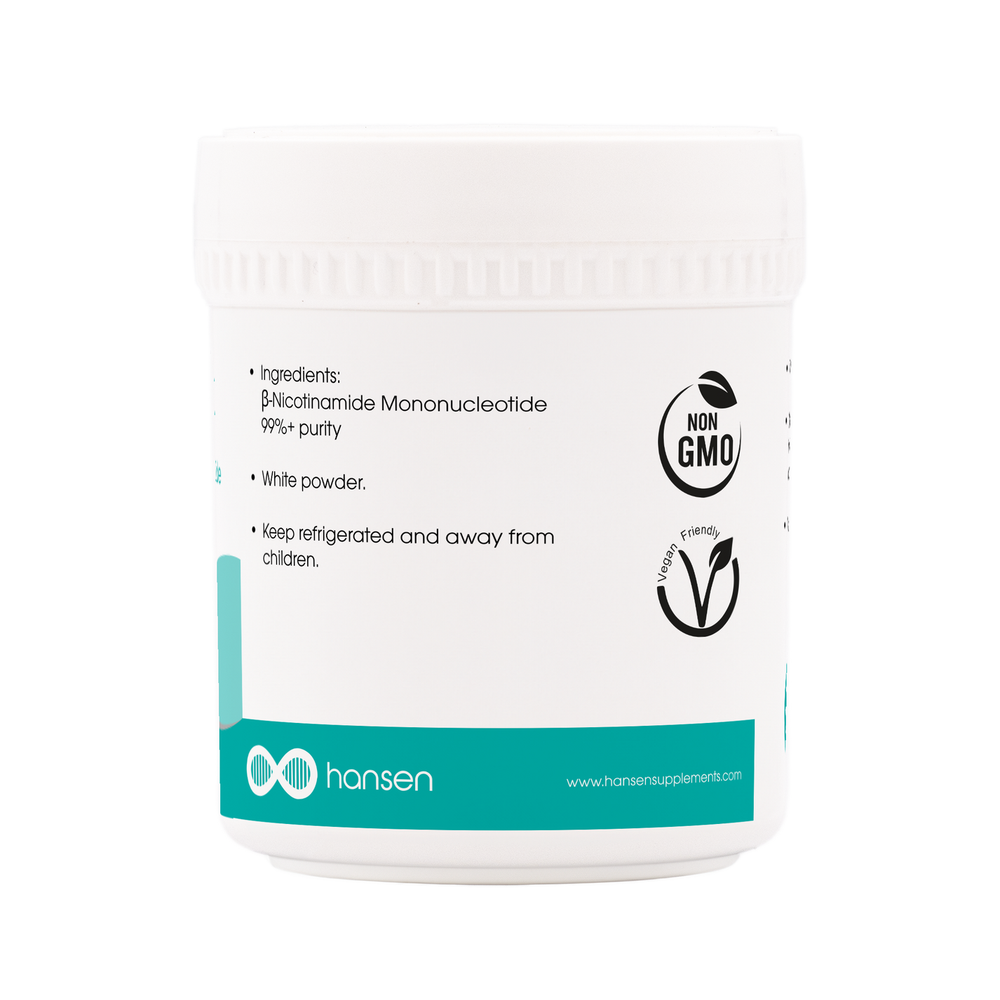 NMN 99%+ powder • Pure, Tested, Scandinavian – Hansen Supplements